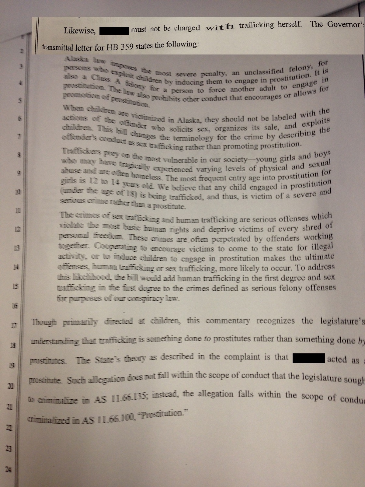 Fixing Alaskas Sex Trafficking Law Sex Trafficking In Alaska